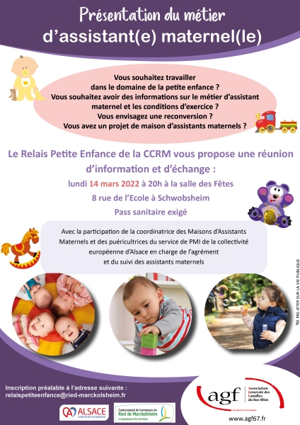Découvrir le métier d'assistant maternel - Communauté de Communes du ... Découvrir le métier d'assistant maternel - Communauté de Communes du ...
